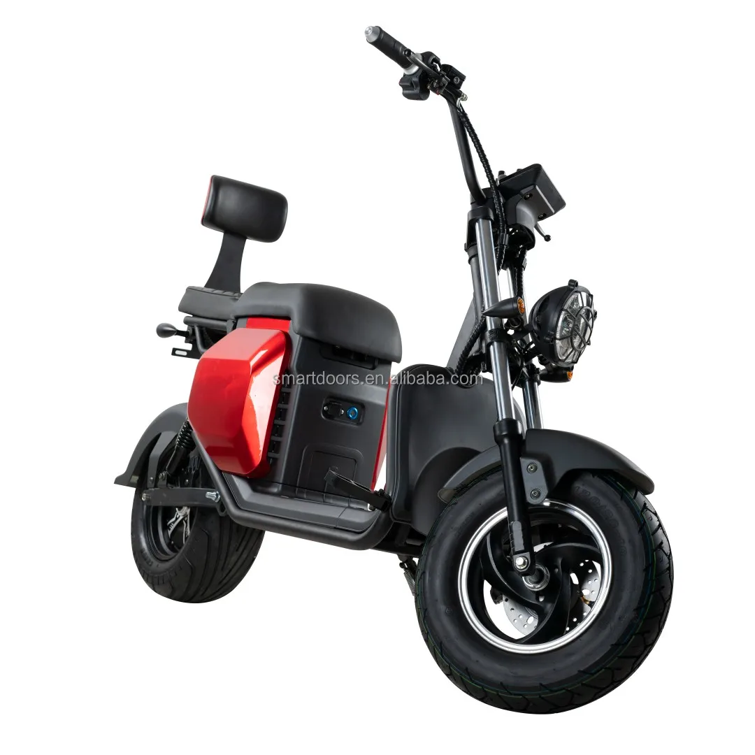 Citycoco 2000w Electric Scooter Eu Warehouse Scooter Adult Electric ...