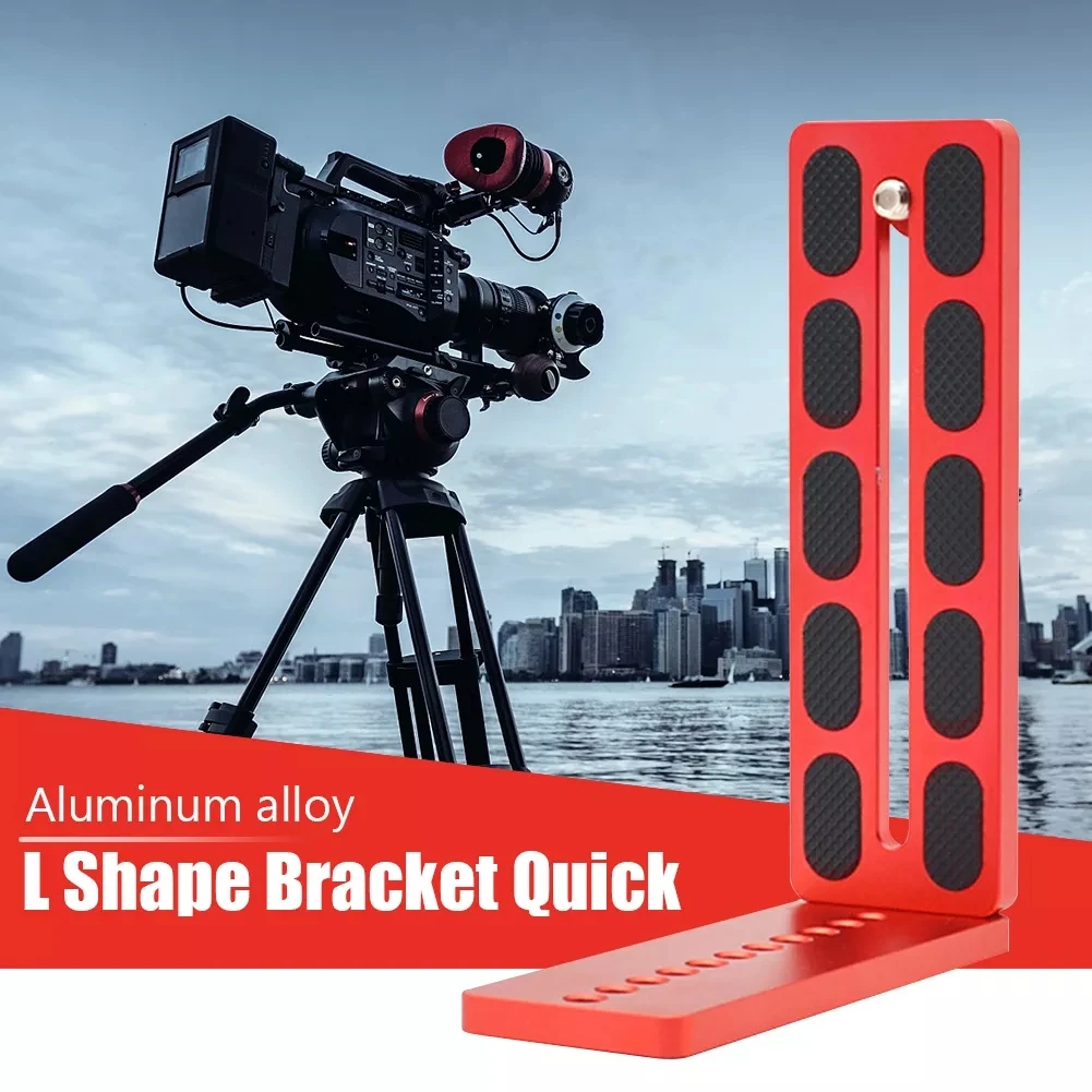 Universal L Shape Bracket Holder Gimbal Stabilizer Ball Head Tripod ...