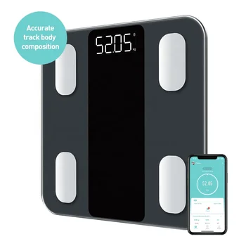 Smart Body Fat Scale Analyzer Bmi Function Sensitive Digital Weight ...