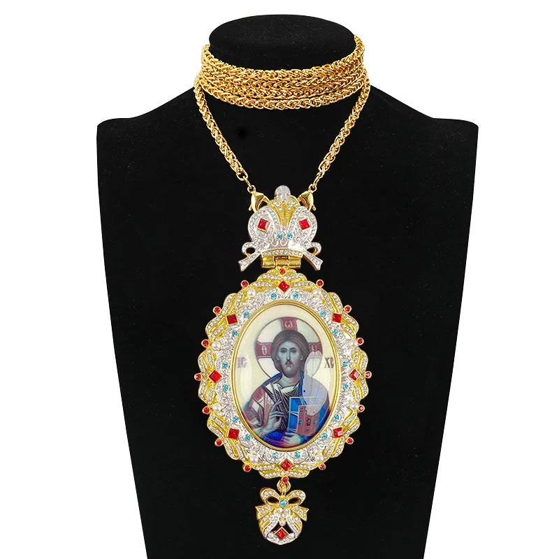 Orthodox Church Cross Necklace - Symbol of Faith & Tradition