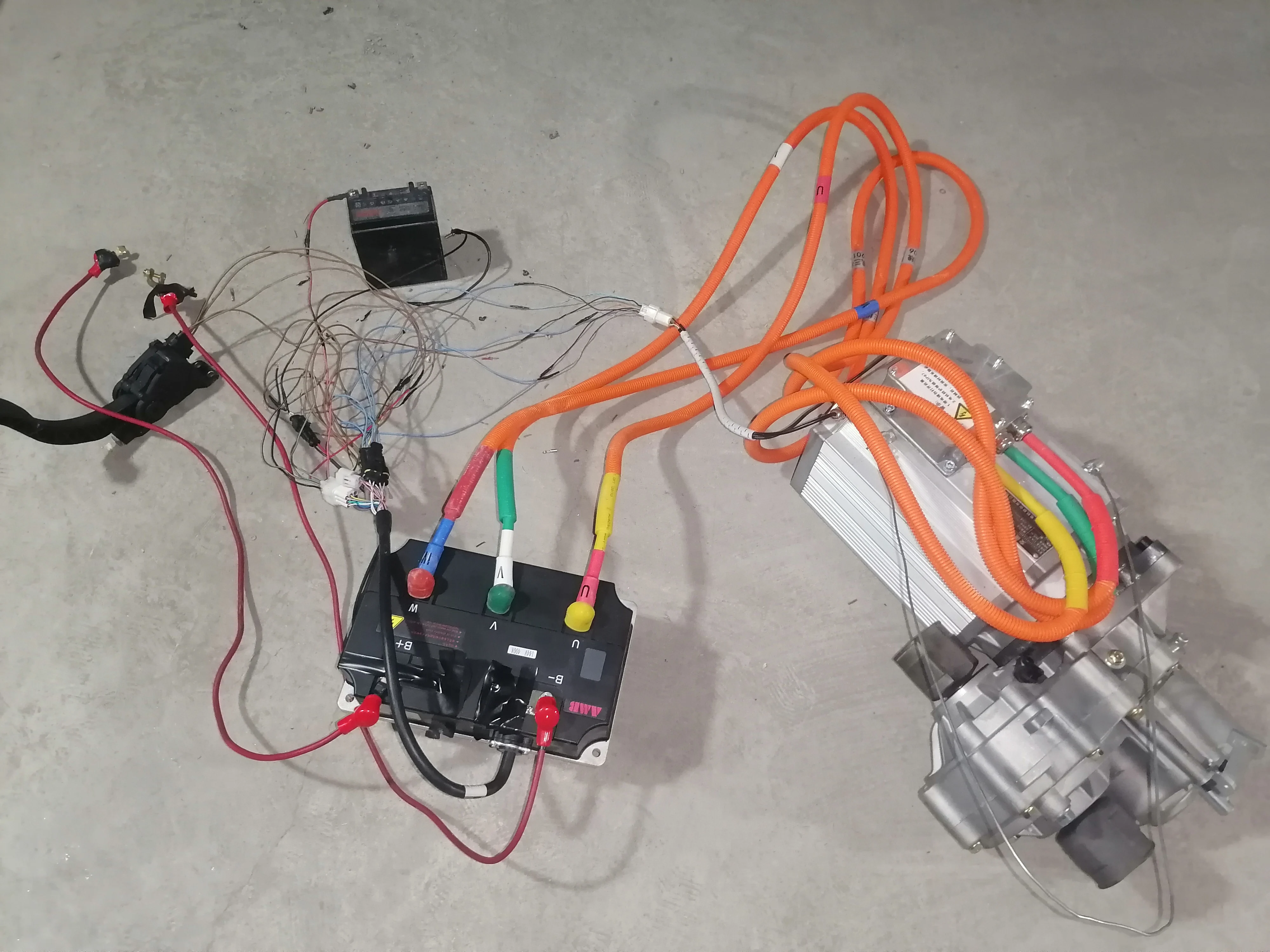 144V 20kW Electric Motor and Controller Conversion Kit for Electric ...