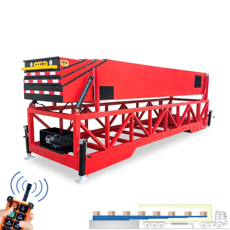 Automatic Remote Control Telescopic Mobile Belt Conveyor