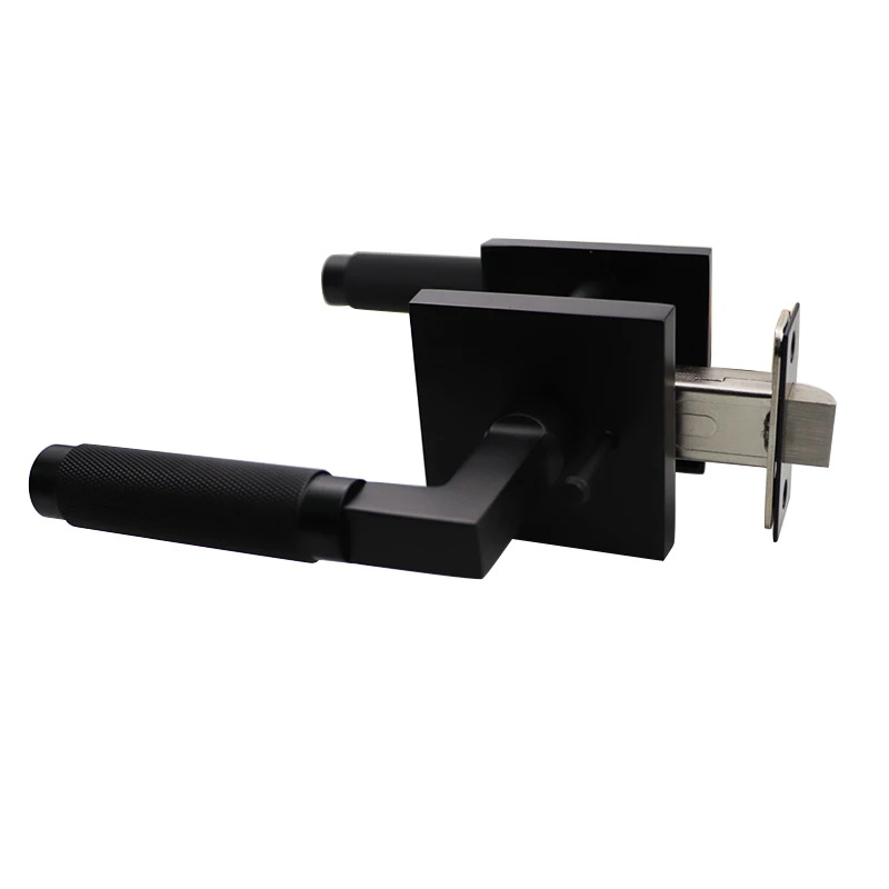 Luxury Handle Knurled pattern Square mix Round luxury interior Privacy ...