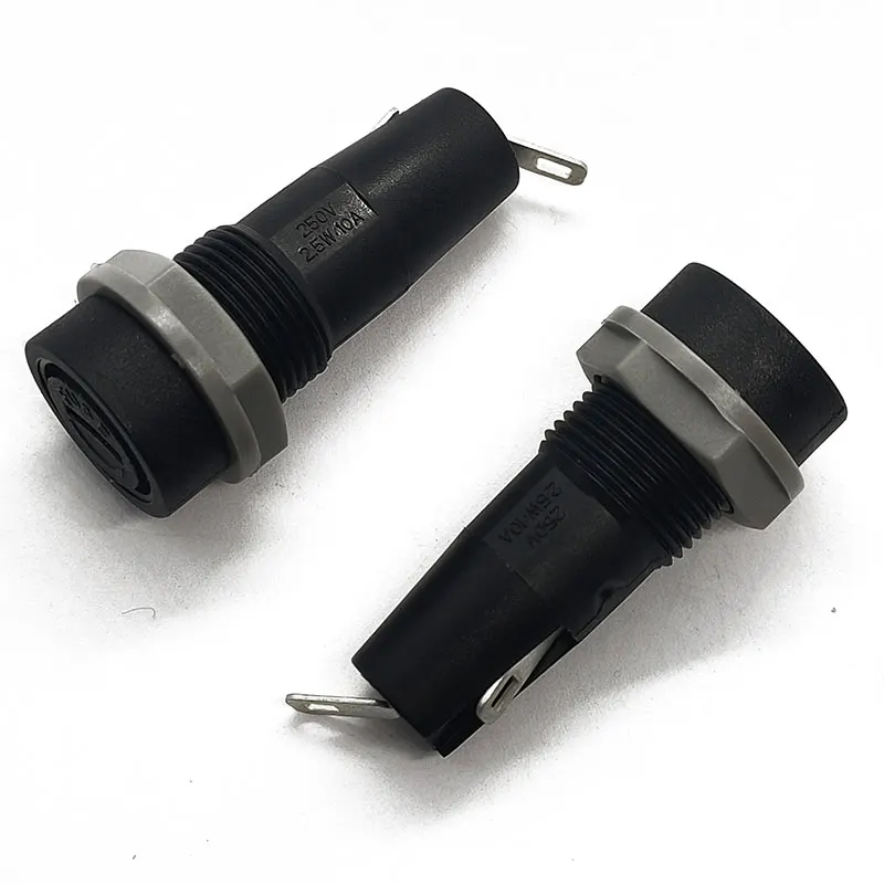 Ptf-35 Fuse Holder 250v Ac Dc 10a 5x20mm Fuse Holder Suitable For ...