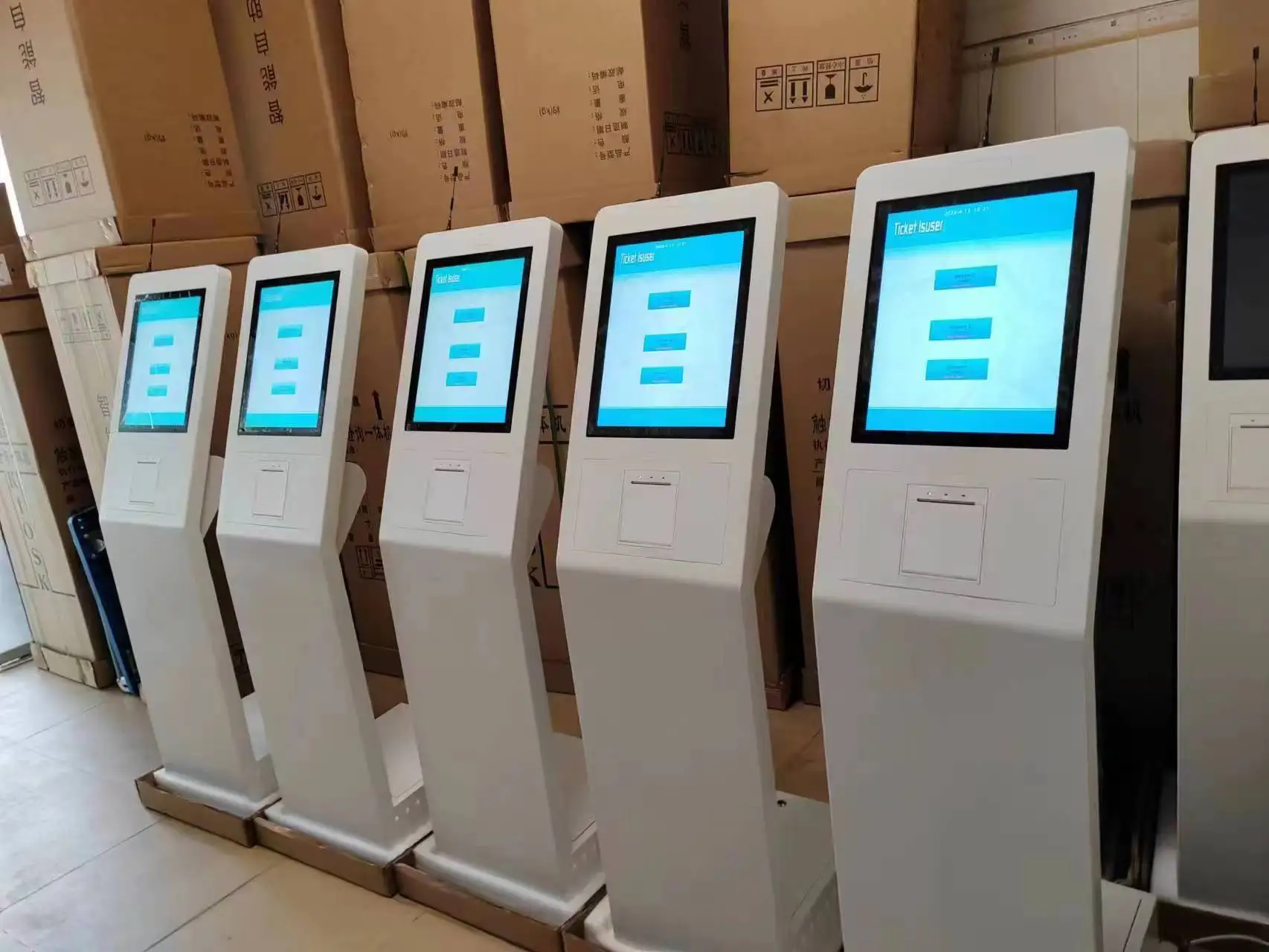 Factory Supply Wired Wireless Bank Hospital 17 Touch Screen Queue ...