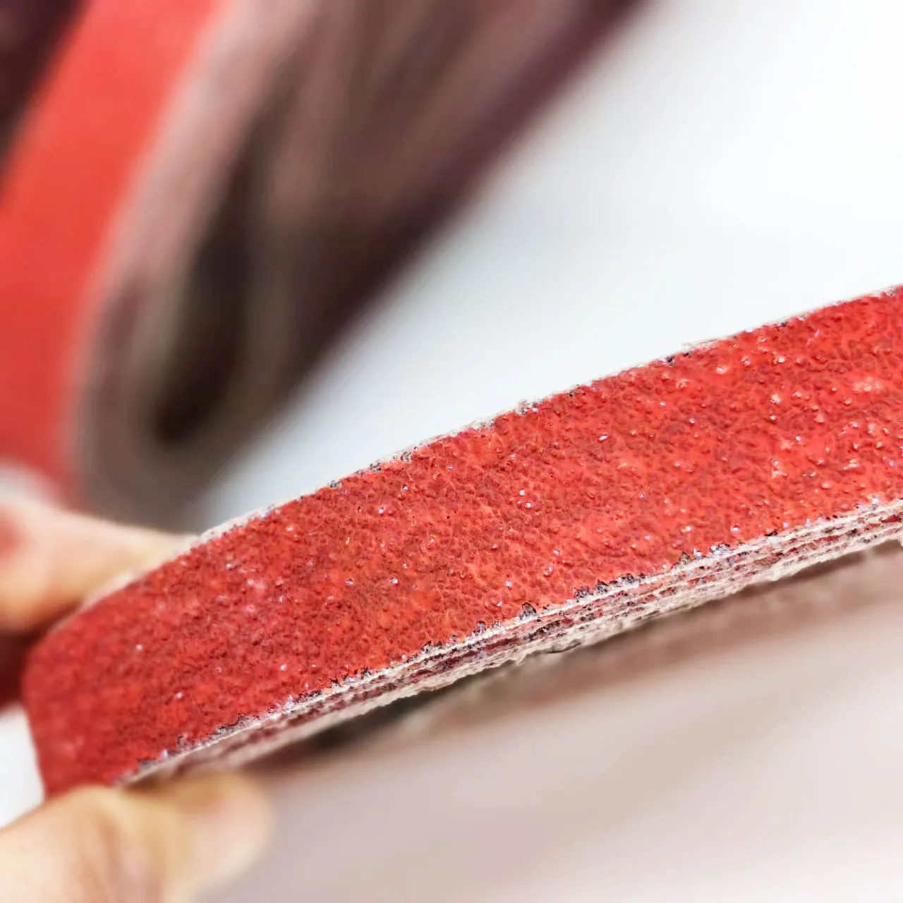 Wide Double-sided Deburring Abrasive Quality Trizact Sanding Belt 1/4 ...