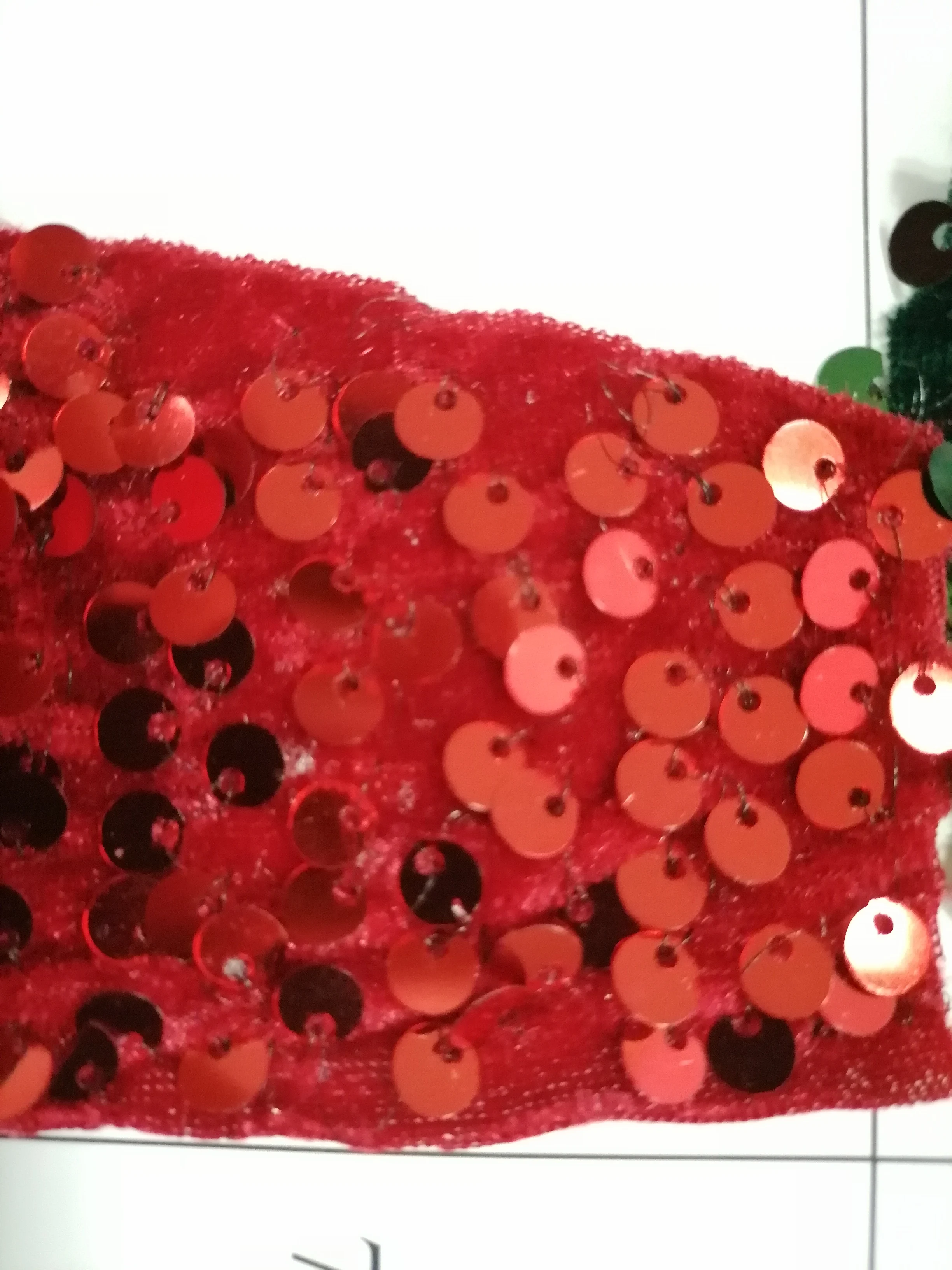 4 Way Stretchable Stretch Sequin Fabric - Wholesale Price