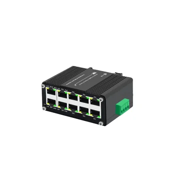 Mini 10 Port Gigabit Poe Switch 8 Port 10/100/1000t 802.3at To 2-port ...