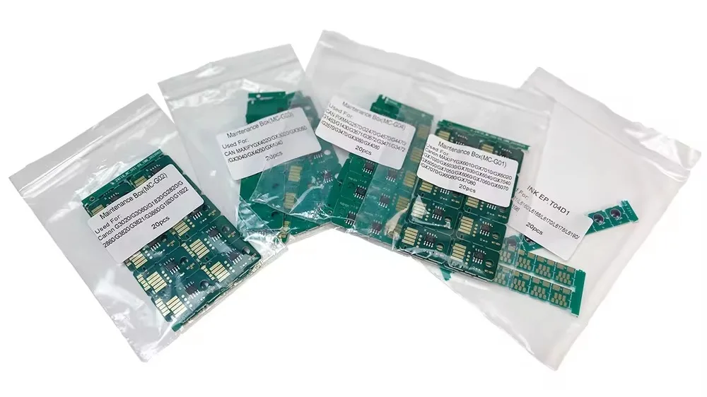 Mcg02 Maintenance Box Chip Mc-g02 Wast Ink Tank Chip For Canon G2160 ...