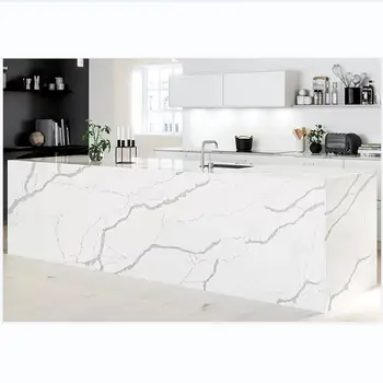 White Engineered Custom Korean Acrylic Solid Surface Counters ...
