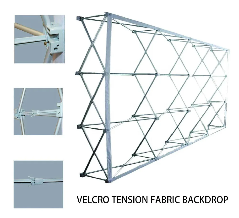 Aozhan Aluminum Pop Up Stand Backdrop Foldable Display Stands 10ft*10ft ...