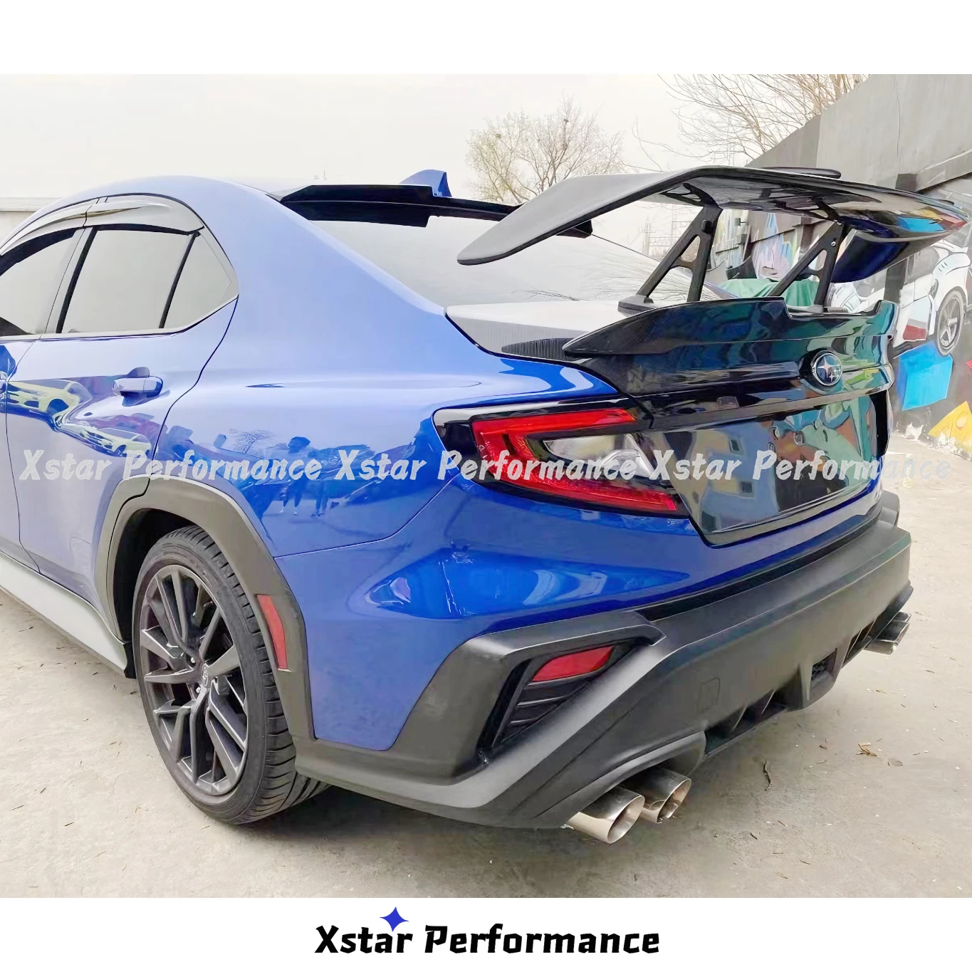 Oem Style Carbon Fiber Trunk Lid For Subaru Impreza Vb Vbh Wrx S4 2022 ...