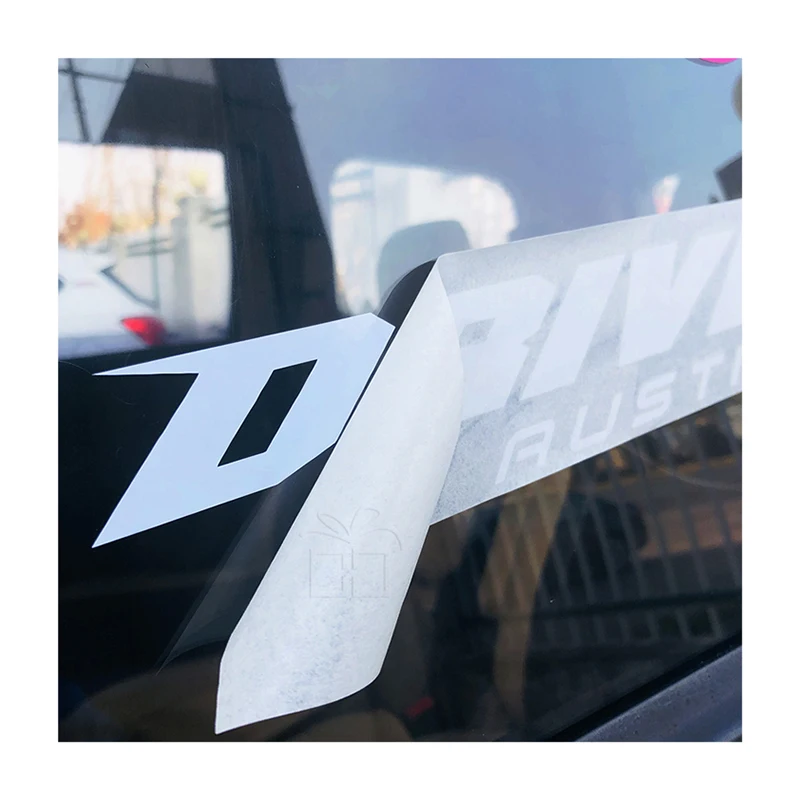 Weatherproof Waterproof Windshield Pvc Custom Logo Letter Transfer ...