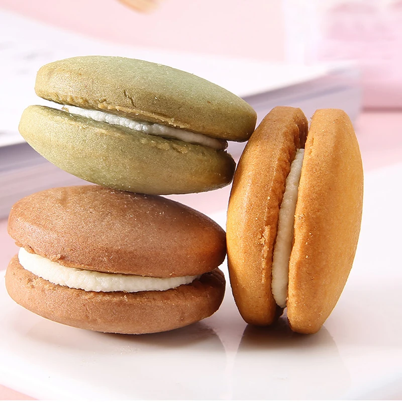 376g Multi Flavor Cookies Halal Food Macaron Biscuits - Buy Biscuit ...