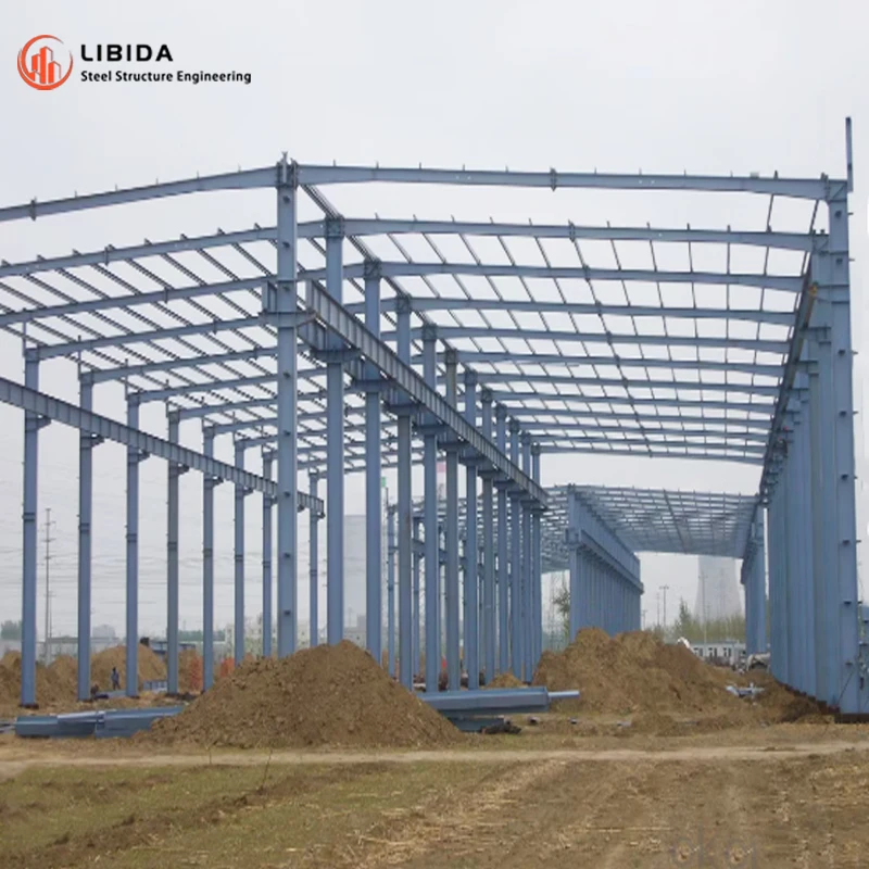 Latest Design Steel Lightweight Steel Structure Frame Prefabricated ...