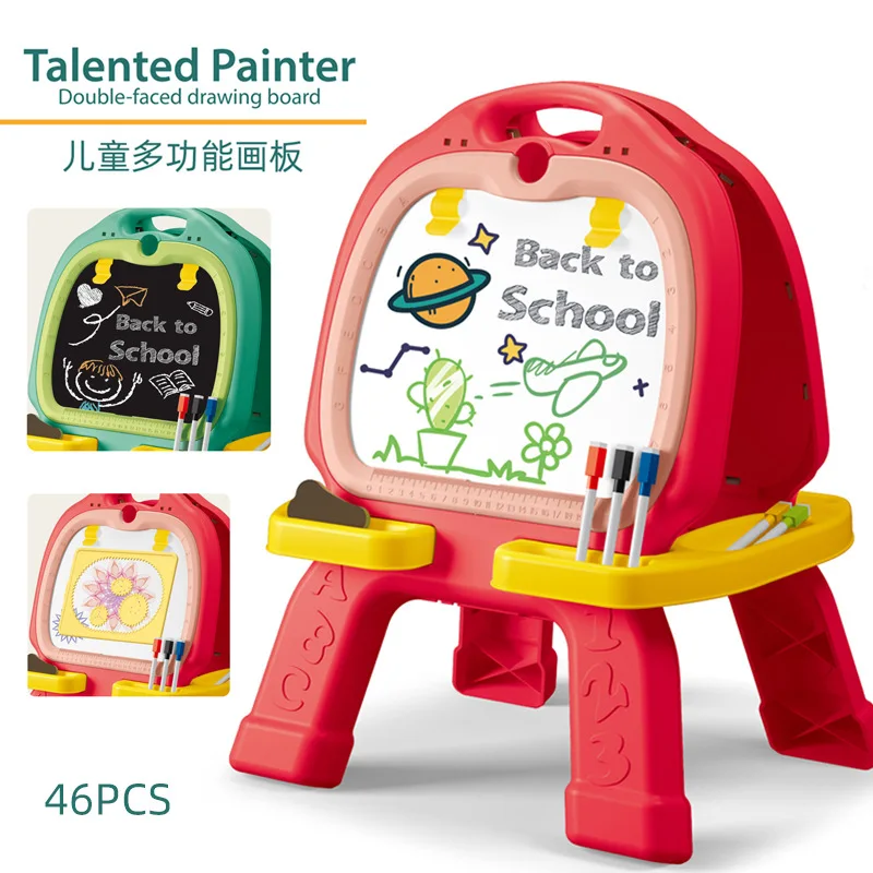 Educational Toys Colorful Sketch Table Doodle Pad Erasable Doodle Board ...