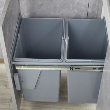 Sliding Pull Out Trash Can Kitchen Pull Out Waste Bin For Kitchen ...