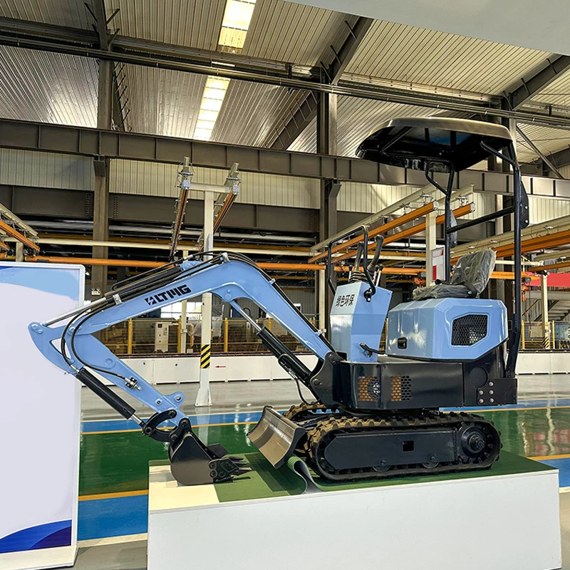 1ton Electric Mini Digger Excavator Lithium 1000kg Electric Loader ...