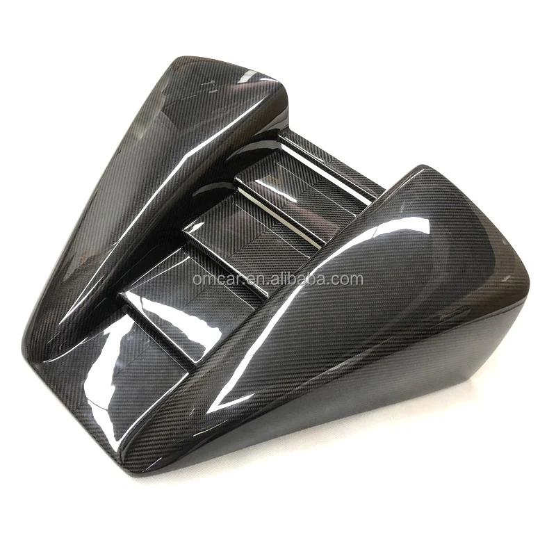 Car Refit Parts Novi Style Carbon Fiber Rear Air Intake Engine Cover ...