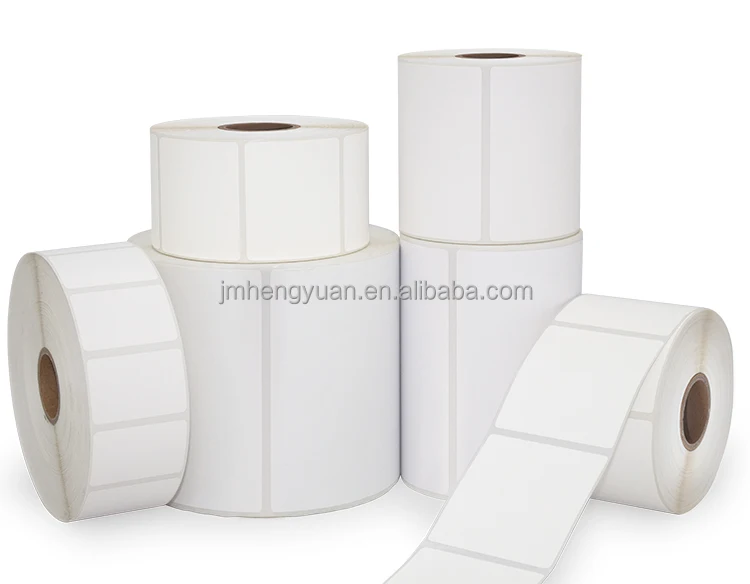 Custom Color Print Barcode Label Roll Sticker - 50x25