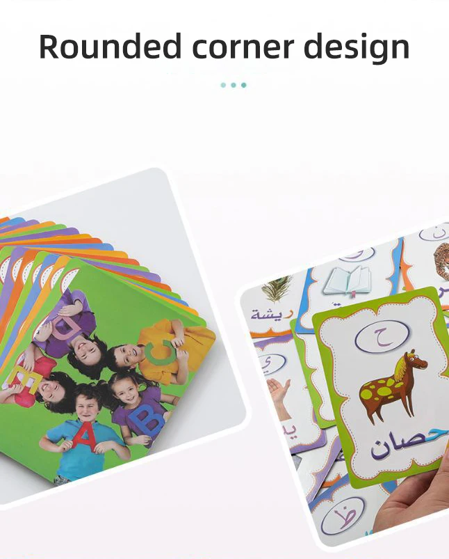 Montessori Baby Sight Words Arabic Learning Toy Toddlers