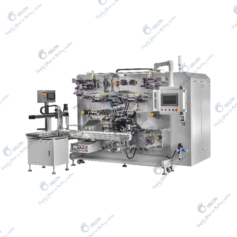 18650 21700 4680 Auto Winding Machine Auto Lithium Ion Battery ...