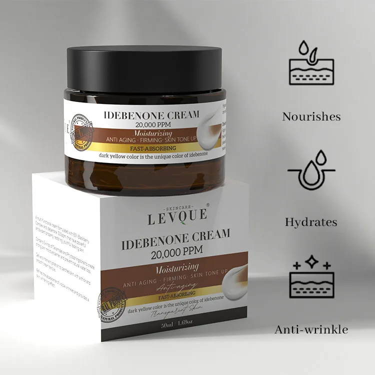 Private Label Idebenone Facial Cream With Nourishes Hydrates Anti ...