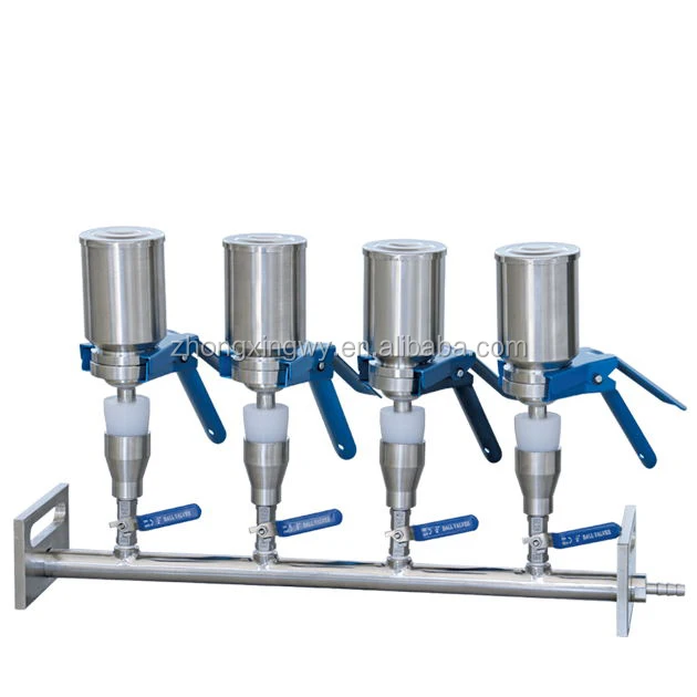 Laboratory Manifold stainless steel vacuum filtration apparatus 300ml ...