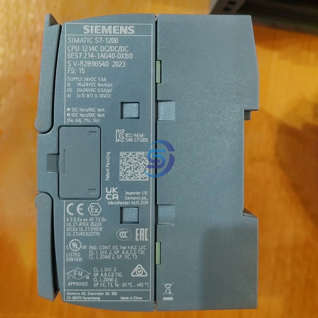 SIMATIC S7-1200 Standard CPU 6ES7214-1AG40-0XB0 Original Genuine ...