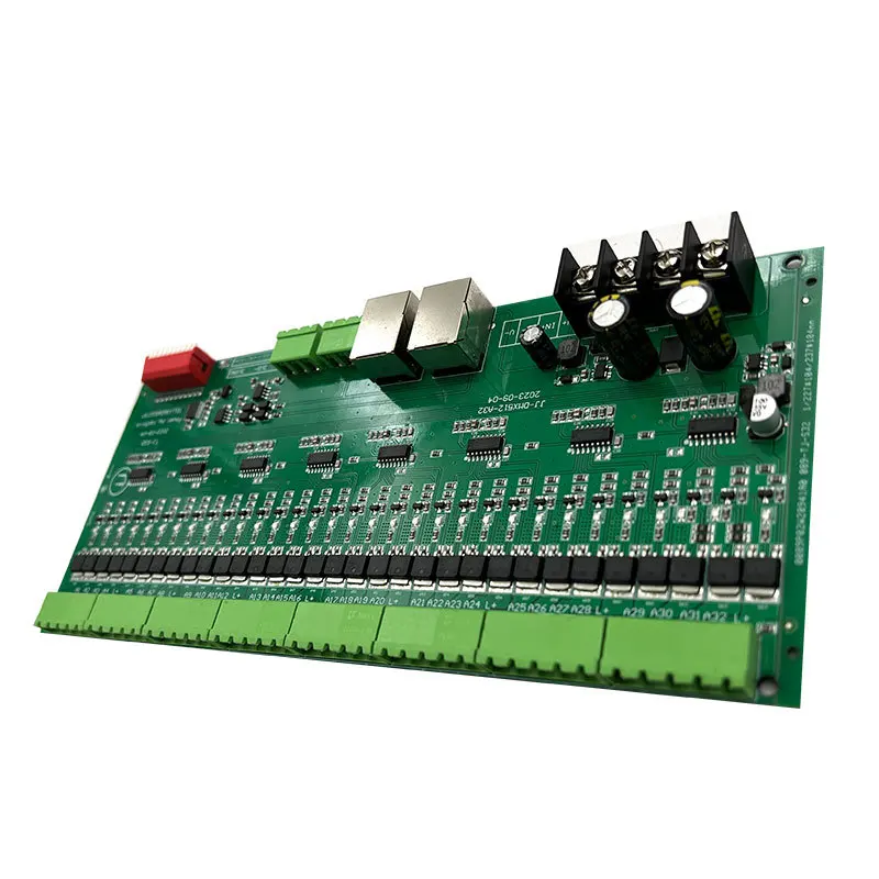 DMX Decoder 15-48VDC PCB Led Board 32channels DMX512 Controller