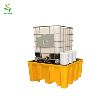 Ibc Hdpe Double Ibc Bund Spill Pallet With Four Way Forklift - Buy Ibc ...