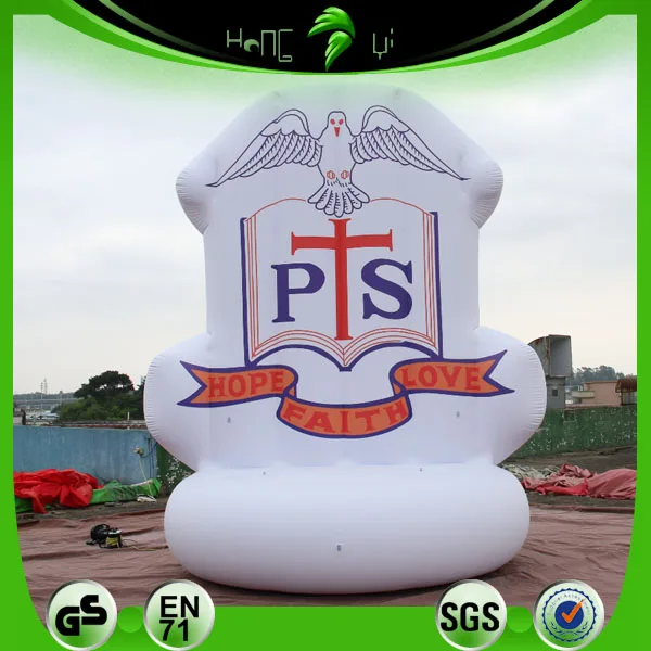 Outdoor Giant Advertising Inflatable Billboard With Base Customized ...