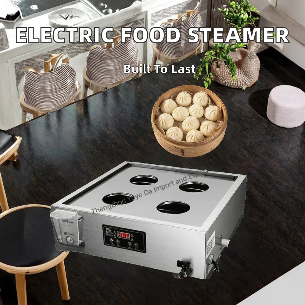 Automatic Commercial Stainless Steel Food Steamer Machine Electric ...