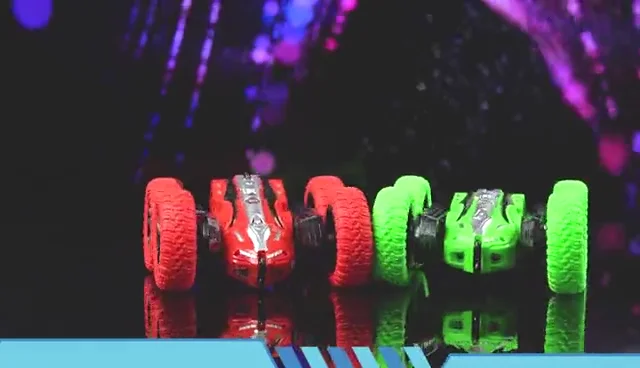 2.4g 4wd Rc Car Six-wheel Stunt Remote Control Toys 360 Degree Rotating ...