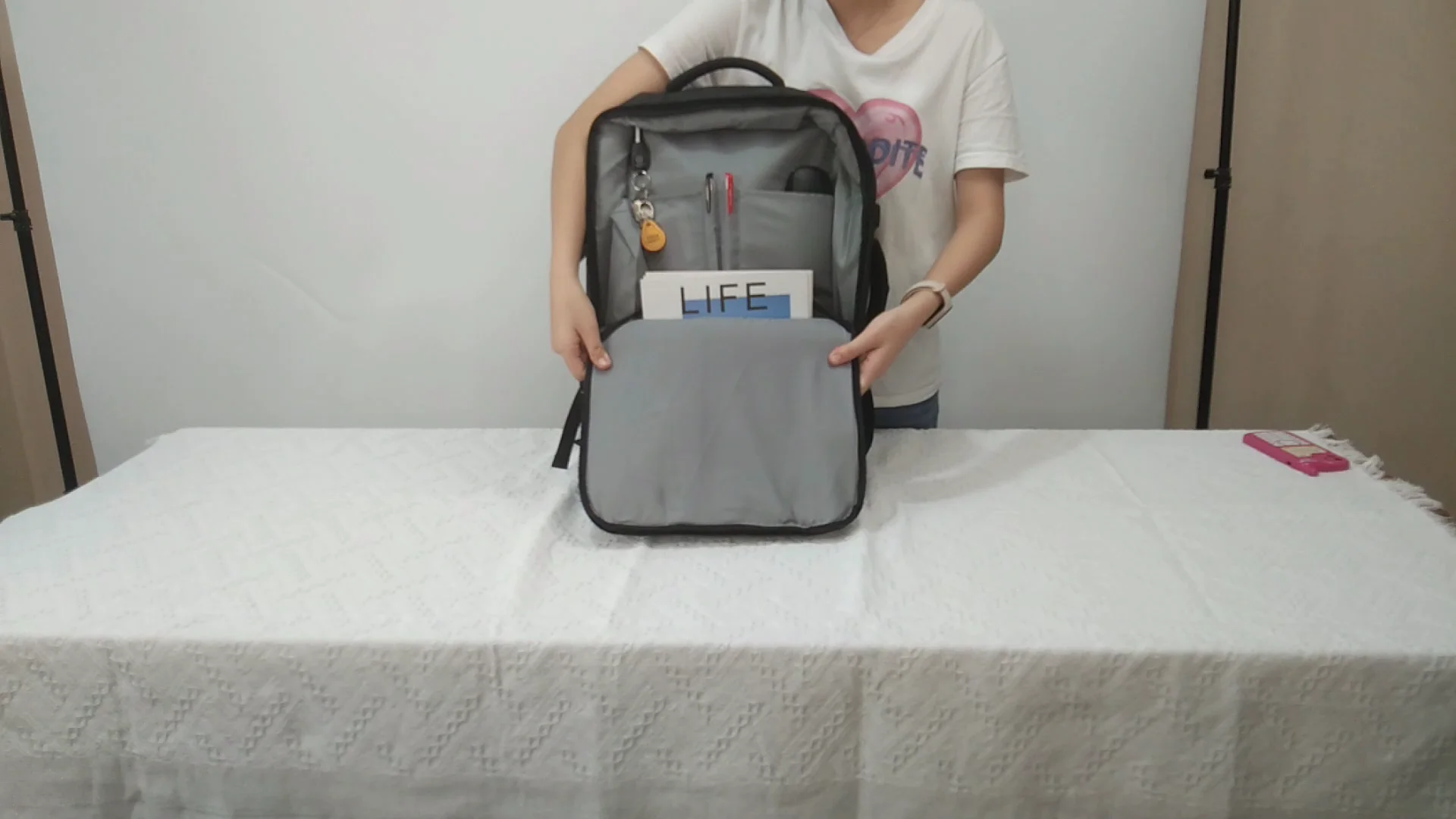 Convertible Travel Backpack Custom Logo Waterproof Overnight Carry On ...