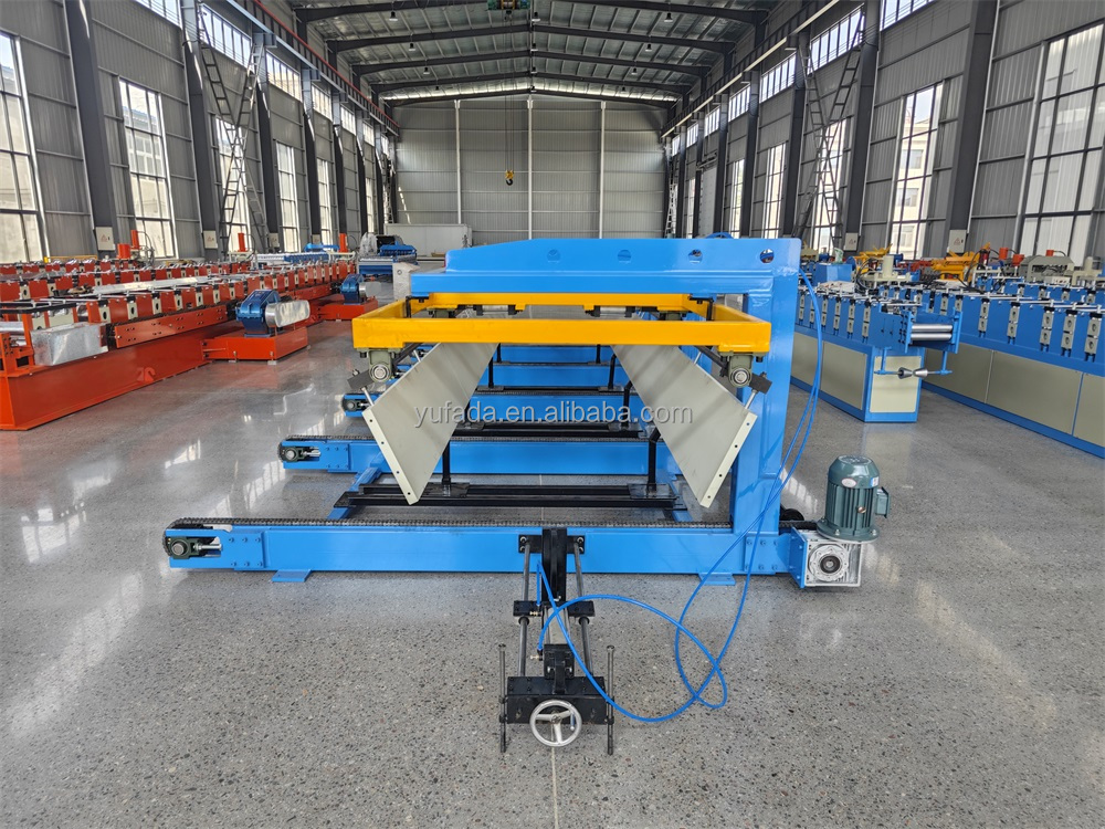 Metal Receiving Table Automatic Hydraulic Stacker Manufacturer