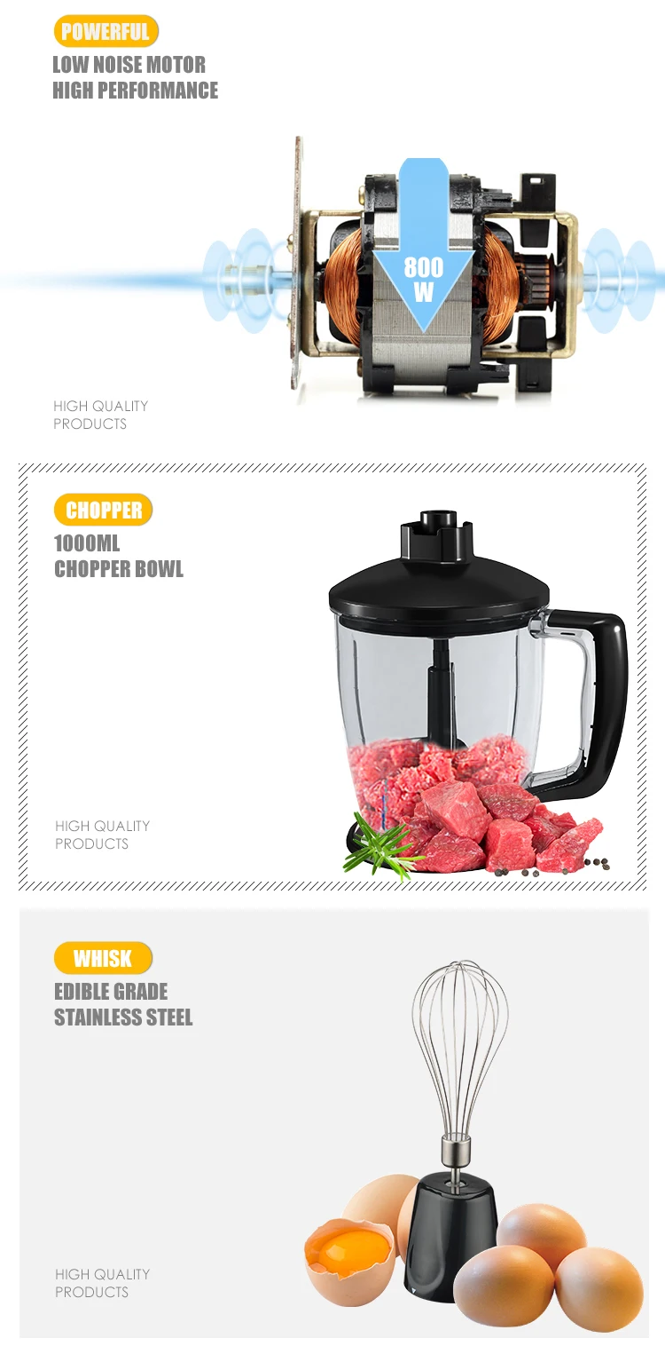 electric heavy duty immersion stick blenders machine vegetable chopper ...