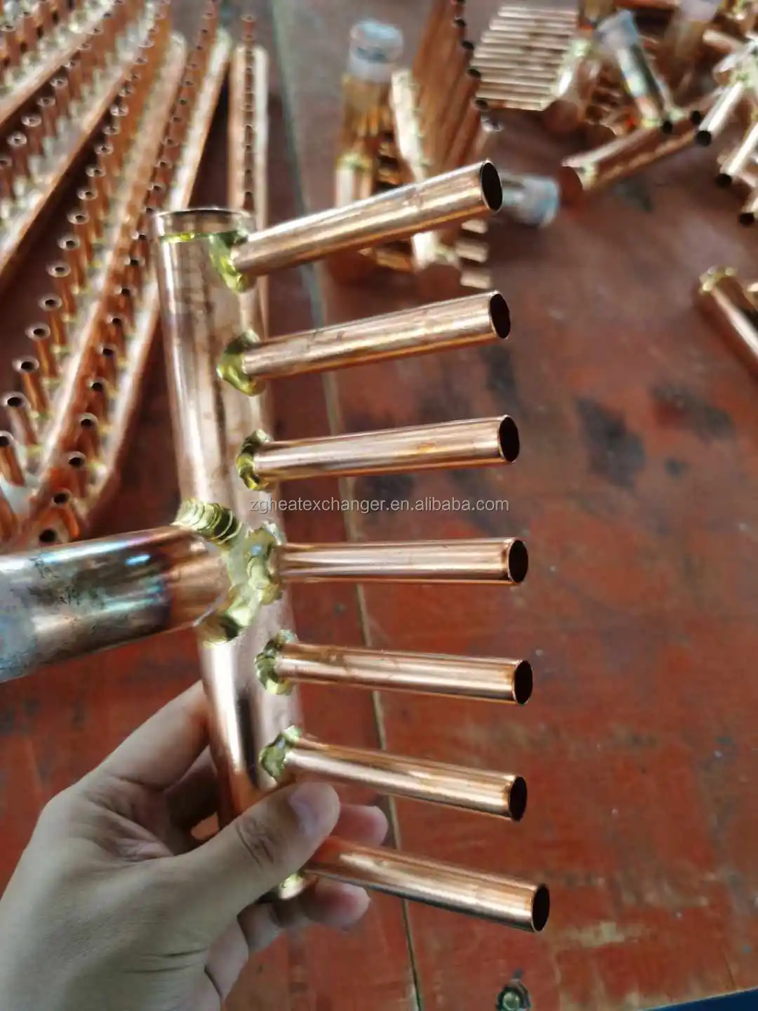 Finned Tube Refrigeration Evaporative Condenser Plate Type Heat ...