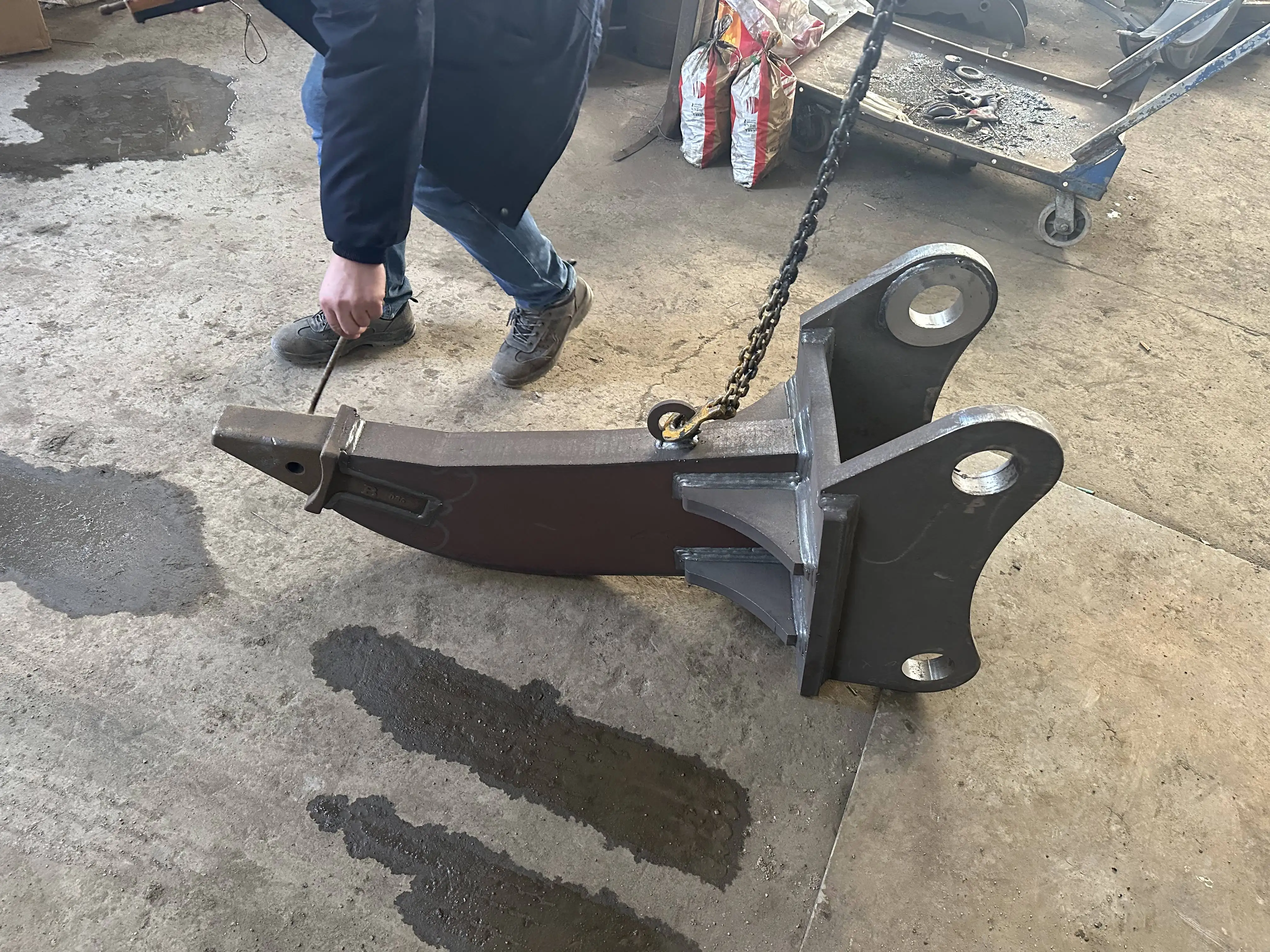 Excavator Mounted Rock Sand Earth Ripper For Different Brands-portable ...