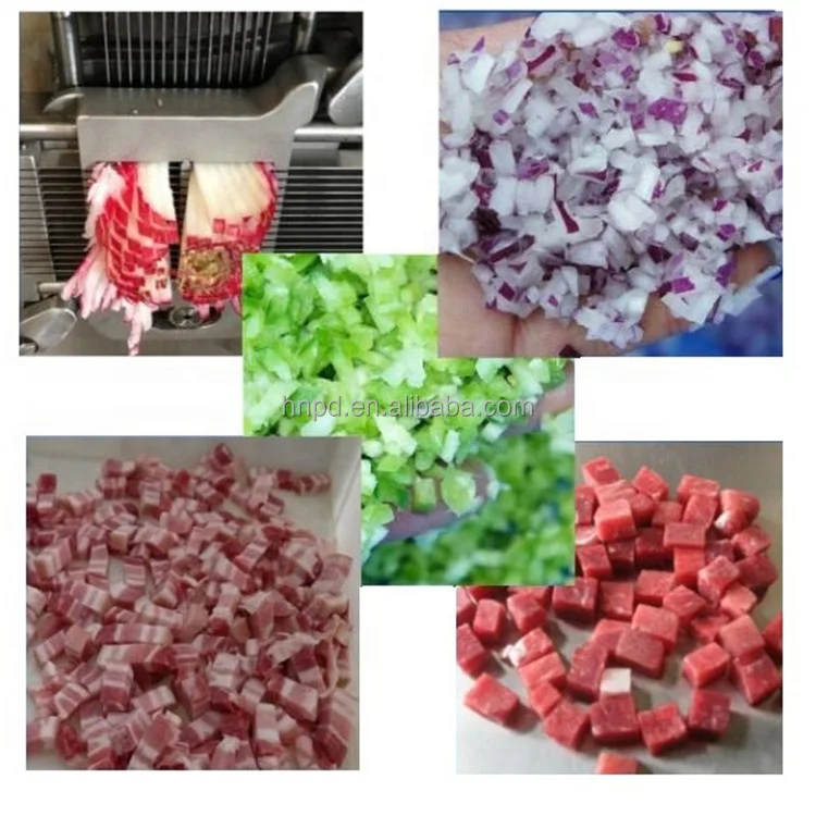 Electric Industrial Beef Dicer Diced/frozen Meat Slicer Automatic ...
