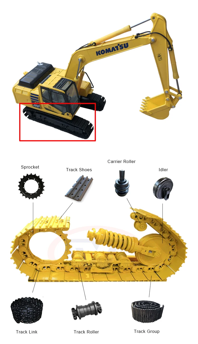 Dozer Track Link Pin Group Cat320 Excavator Bulldozer Undercarriage