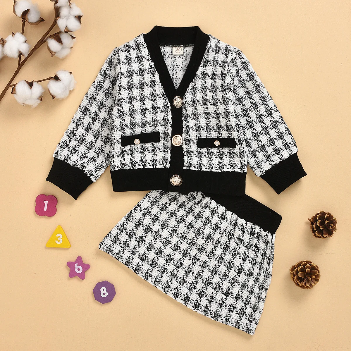 Girl Clothing Set,2024 Girl Autumn Spring Cotton Clothing Sets ...