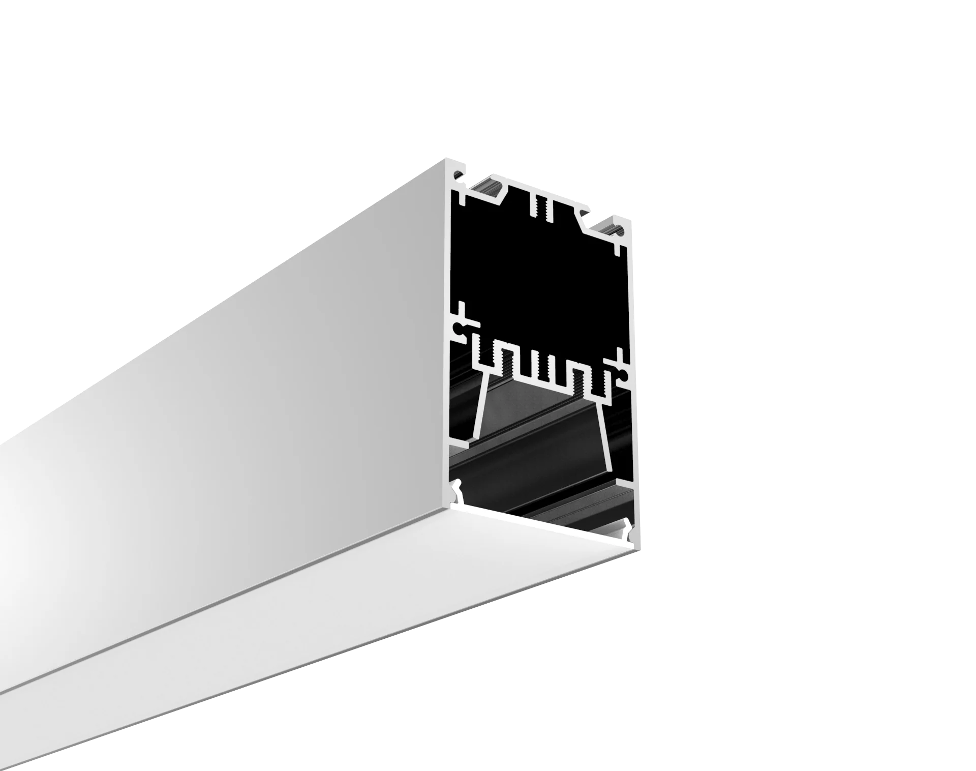 Asymmetric Design Aluminum Led Profile For 8mm Led Strip Under Cabinet ...