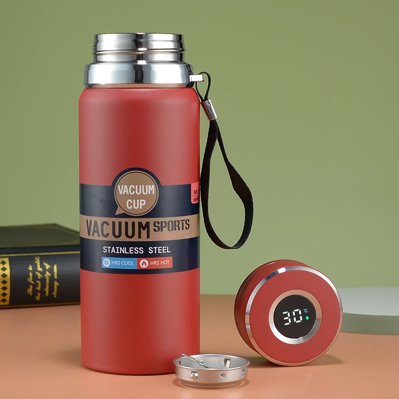 Double Walled Stainless Steel Tea Infuser Water Bottle