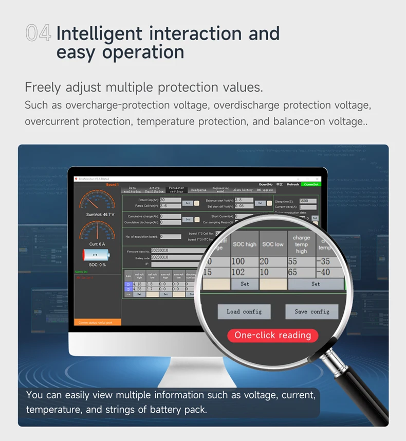 Daly Smart LFP BMS Energy Storage System Lithium Lifepo4 Battery Pack ...