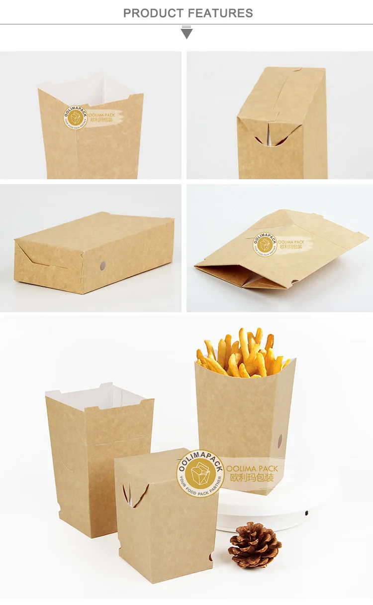 Custom Printed Paper Burger Box - Disposable & Durable