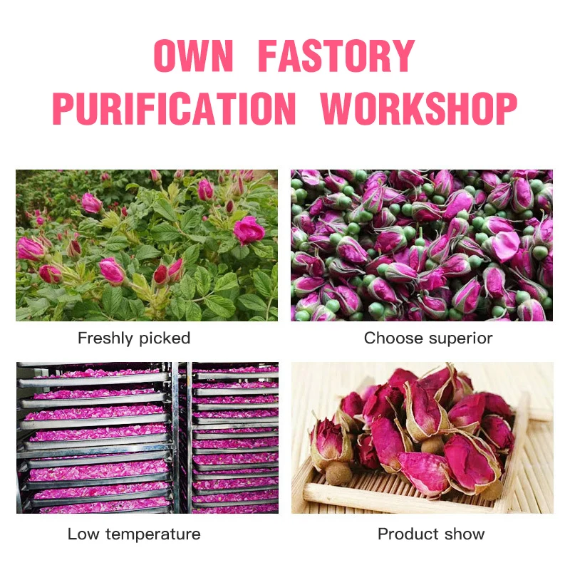 Wholesale Organic Rose Buds High Quality Loose Leaf Tea Blooming Tea ...