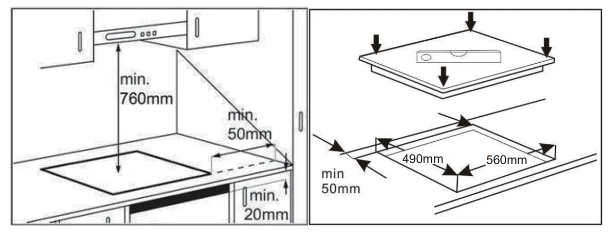 Hot Sale Built in Electric Induction Cooker 4 Burner