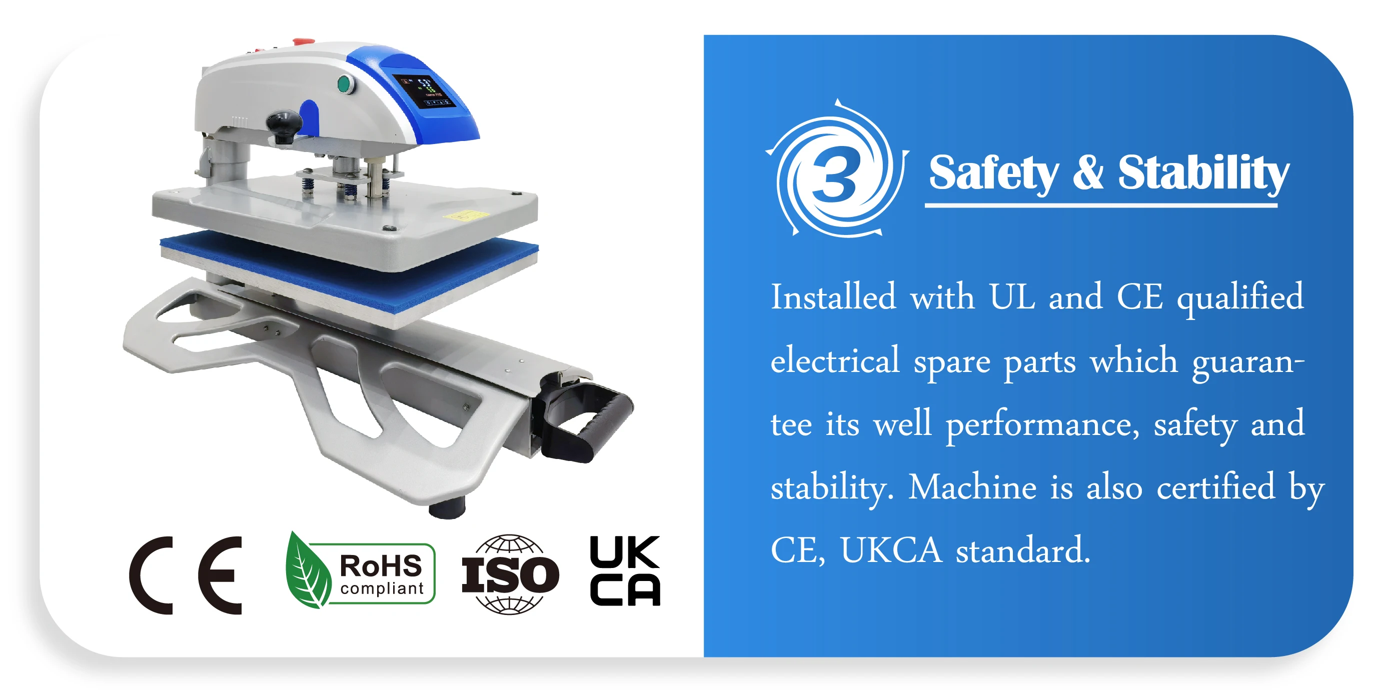 Electric Automatic T-Shirt Heat Transfer Printing Machine