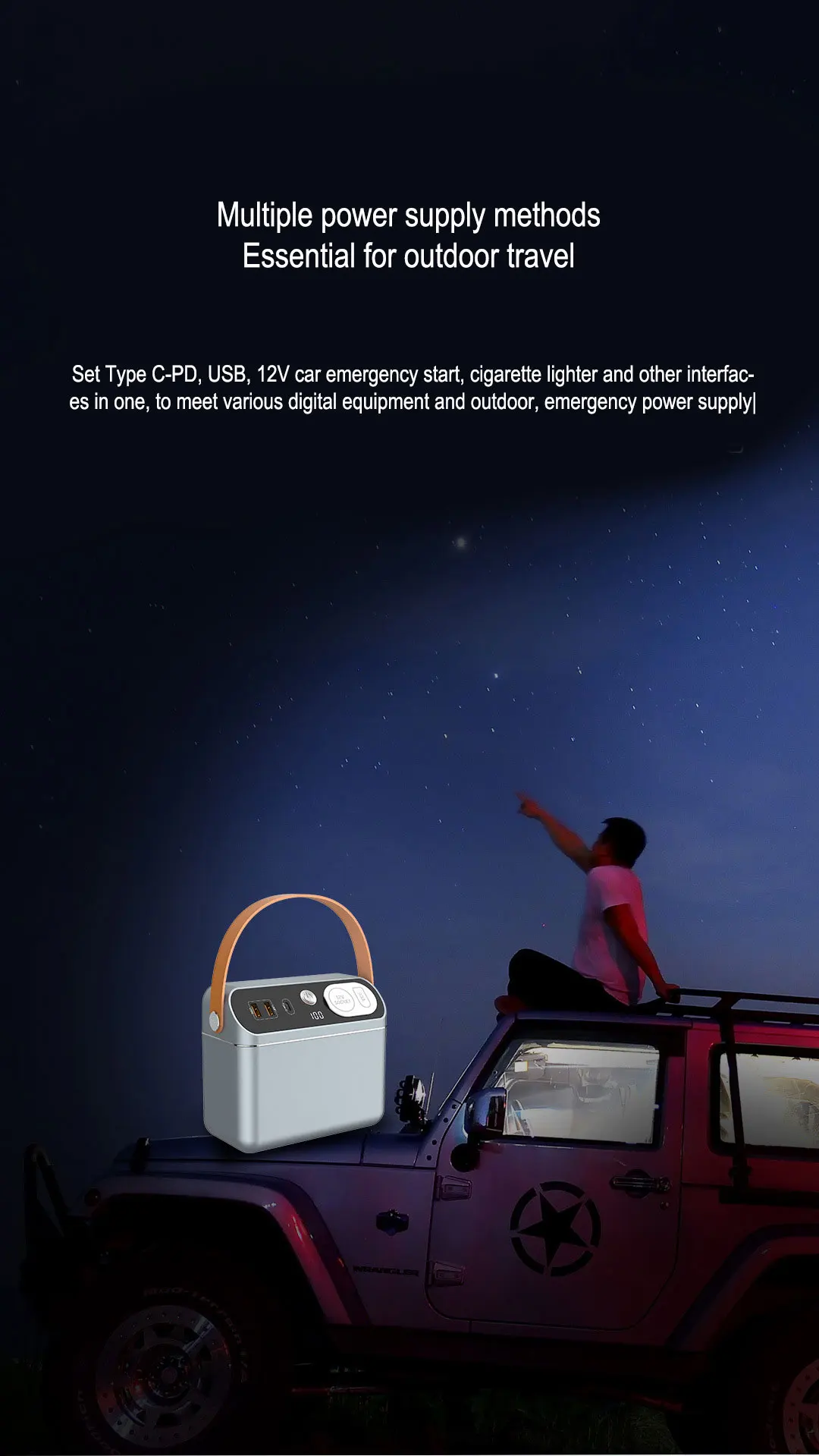 High-power Emergency Start Energy Storage Power Supply Portable Large ...